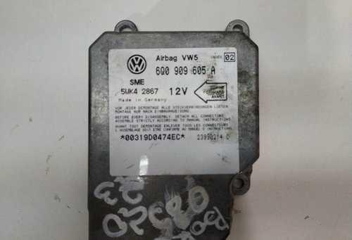 Блок управления airbag 6Q0909605A VW Golf IV/Bora