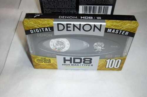 Новые запечатанные аудиокассеты Denon HD8 TypeII