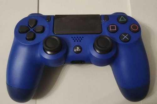 Джойстик dualshock 4 Sony ps4 синий ориг реф
