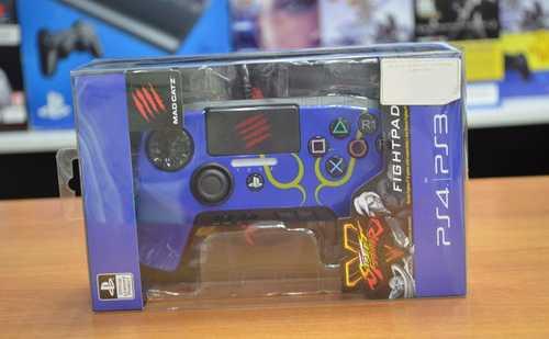 Джойстик проводной MadCatz FightPad Blue