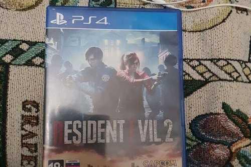 Обменяю диск Resident evil 2 remake PS4