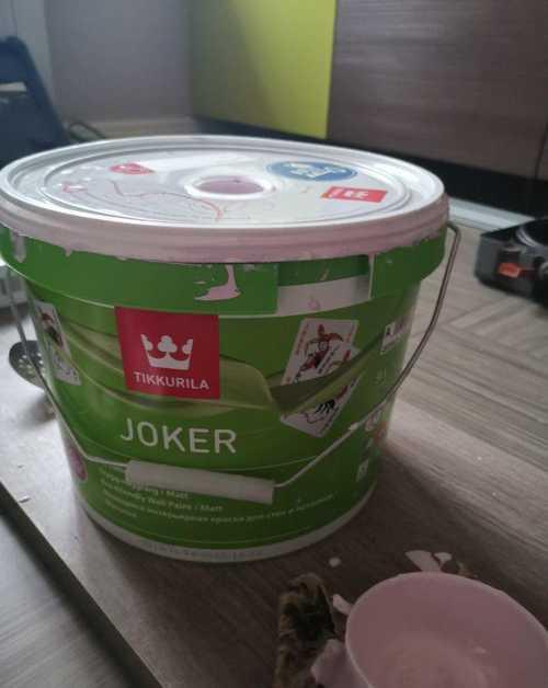Краска Tikkurila Joker, остаток 4л