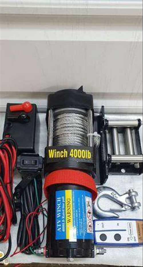Лебедка 12v winch 4000