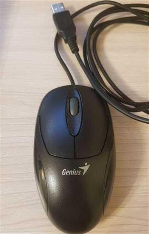 Проводная опт. мышь Genius XScroll V3 Black USB