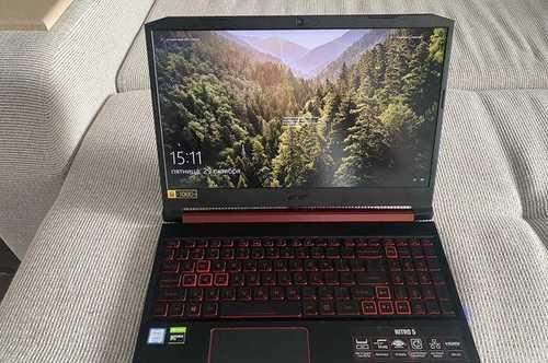 Ноутбук игровой acer nitro 5 an515 54 72gj nh q59er 023 обзор