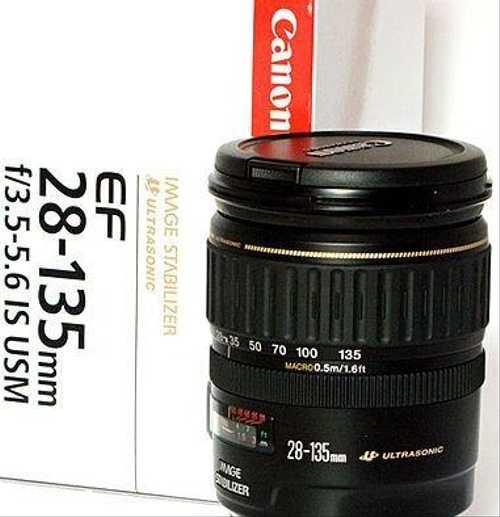 Canon EF 28-135mm f/3.5-5.6 IS USM.Фильтр.Япония