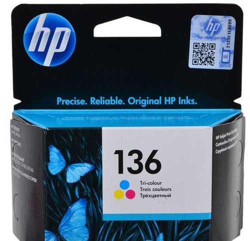 Картридж HP 136 C9361HE Цветной оригинальный