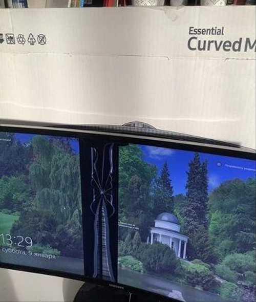 Samsung essential curved monitor 27.0 68.6cm