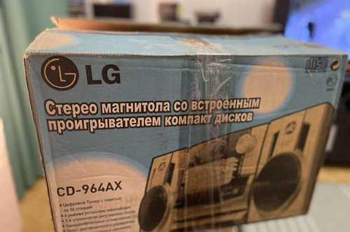 Магнитофон LG CD-964AX в упаковке
