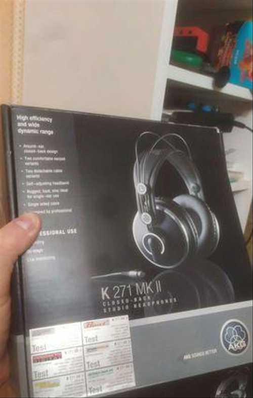 Наушники AKG k 271 mk 2