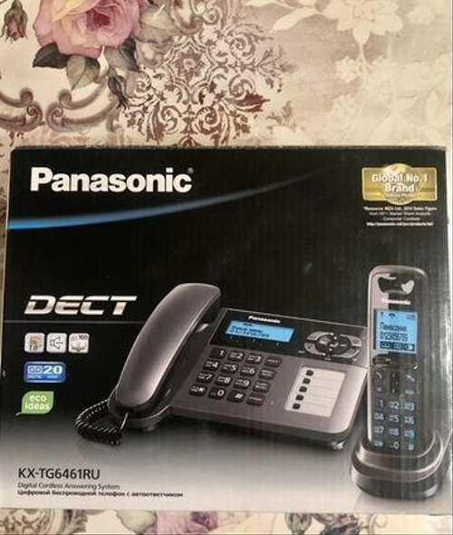 Цифровой беспроводной телефон Panasonic Dect KX-TG