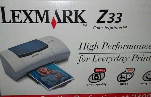 Принтер Lexmark z33