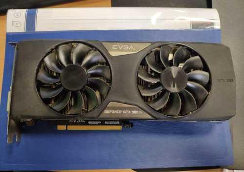 Видеокарта evga GeForce GTX 980 Ti Classified ACX