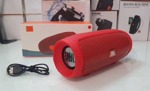 Колонка JBL Charge 3 mini с fm радио usb(красная)