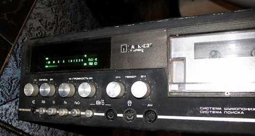 Магнитофон кассетный Маяк 233, стерео-магнитофон