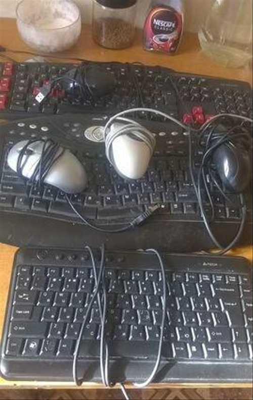 Клавиатуры и мышки для компьютера