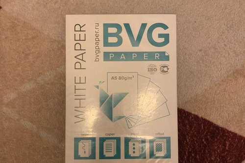 Офисная бумага «BVG paper» а5 80гр/м