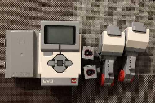 Lego Ev3 серво-моторы, датчики цвета, бортовой пк