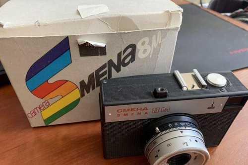 Плёночный фотоаппарат smena m8