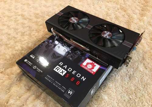 Видеокарта Sapphire Radeon RX580 Nitro+ 4Gb