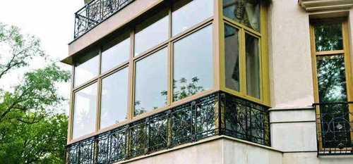 Балкон остекленный 1770*2740