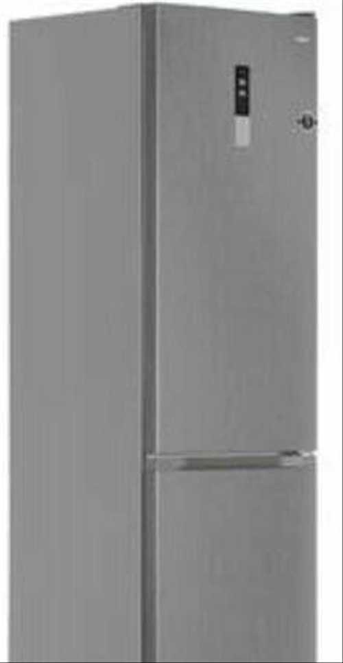 Холодильник с морозильником dexp RF-CN350DMG/S сер