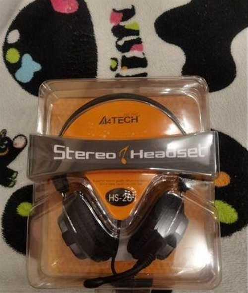 A4tech stereo headset hs 28