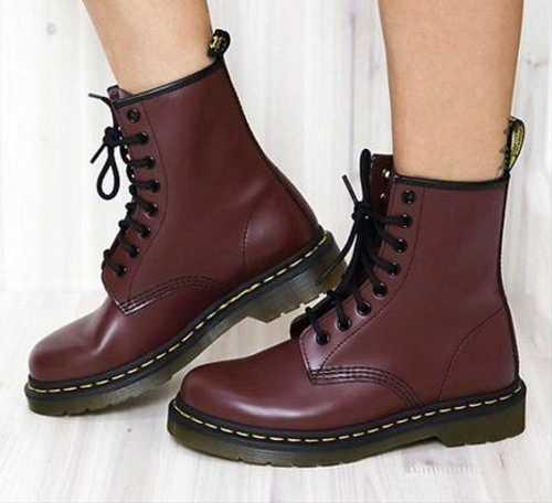 Dr Martens бордовые (Арт 024)