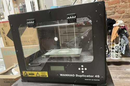 3d принтер wanhao duplicator 4s