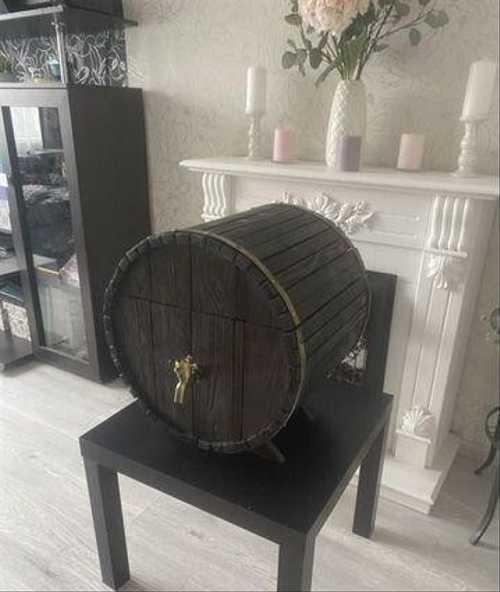 Мини бар бочка