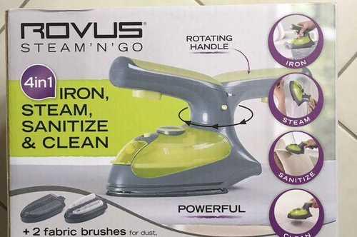 Утюг отпариватель Rovus Steam’n’go 4в1