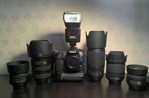 Фотокамера Nikon D7000 + набор объективов и принад