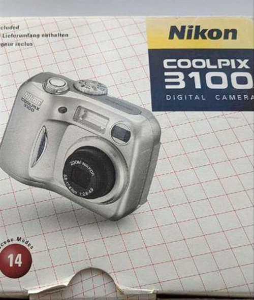 Цифровой фотоаппарат Nikon coolpix 3100