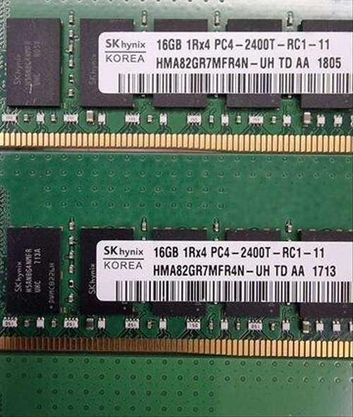 DDR4 2400 16Gb Hynix ECC