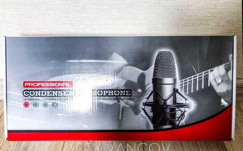 Конденсаторный микрофон серый / новый bm 800