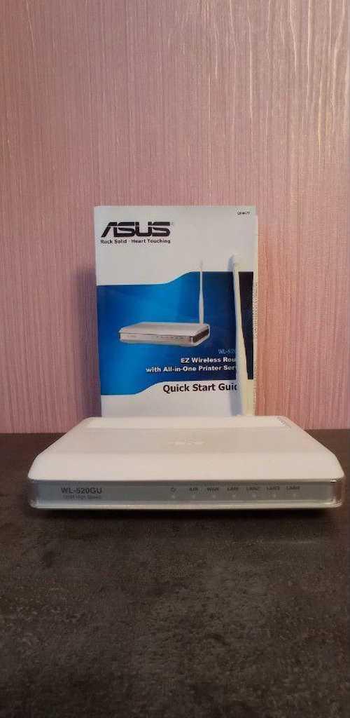 Роутер маршрутизатор Asus WL-520GU