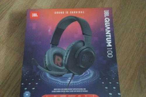 Новые наушники JBL Quantum 100