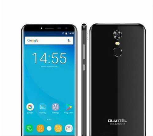 Смартфон oukitel C8 4G 2/16GB черный б/у