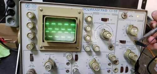 Осциллограф С1-55 двухлучевой