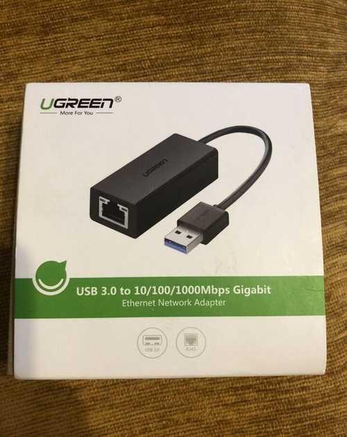 Сетевой адаптер Ugreen USB 3.0