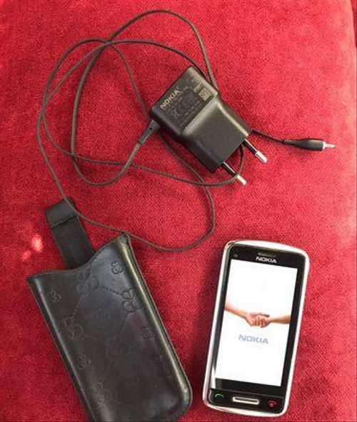 Мобильный телефон nokia/нокиа C6-01, серебряный