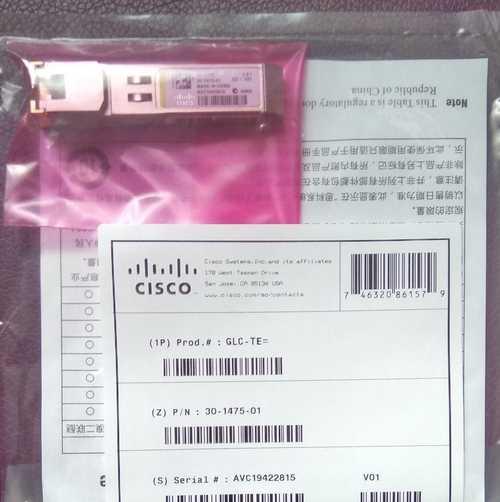 Трансиверы Cisco (новые)