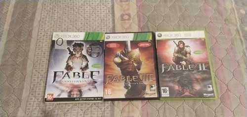 Трилогия Fable 1 2 3 на xbox 360 русские версии