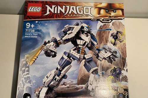 Lego Ninjago мех зейна 71738