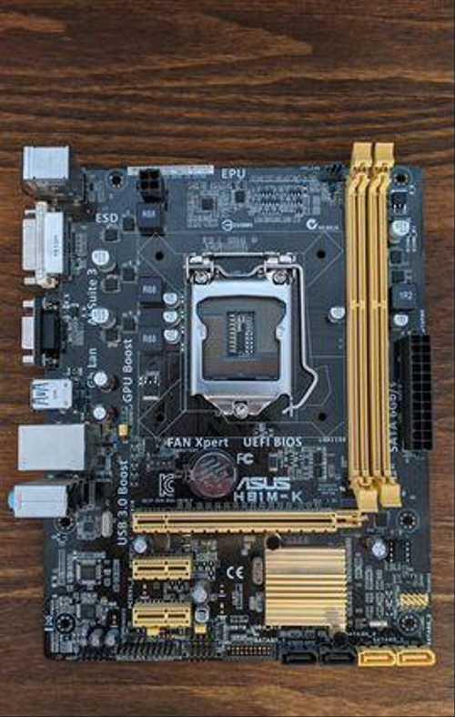 Asus H81M-K (LGA1150)