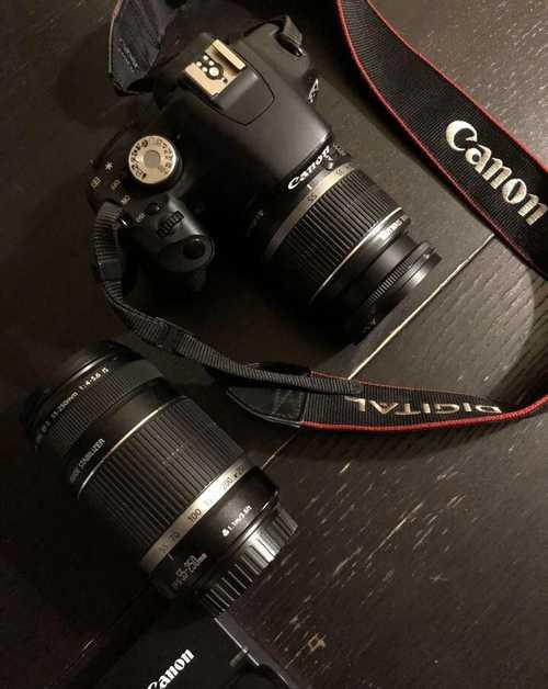 Canon Rebel T1i (EOS500d) Full Kit + EF-S 55-250