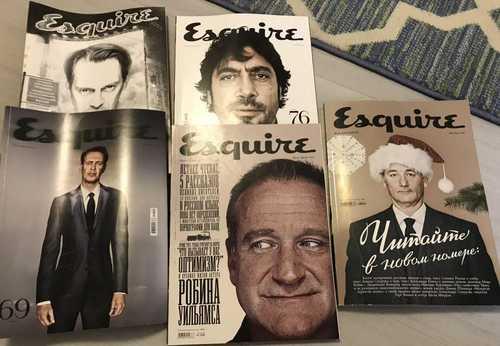 Журналы Esquire 2006-2012