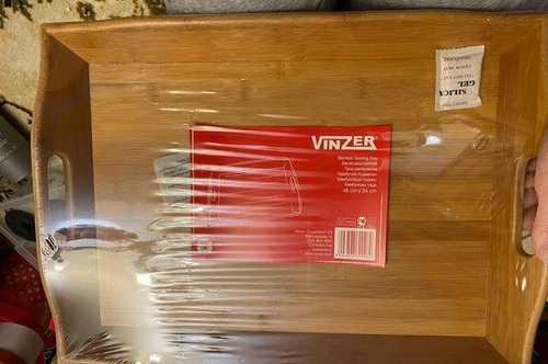 Новый бамбуковый поднос Vinzer