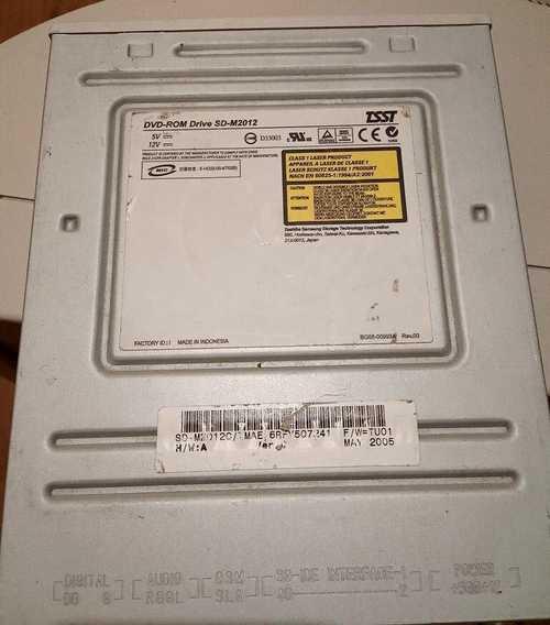 Оптический привод isst. DVD-ROM Drive SD-M2012