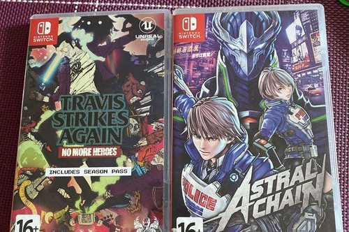 Игры для nintendo switch, Astral Chain + Travis st